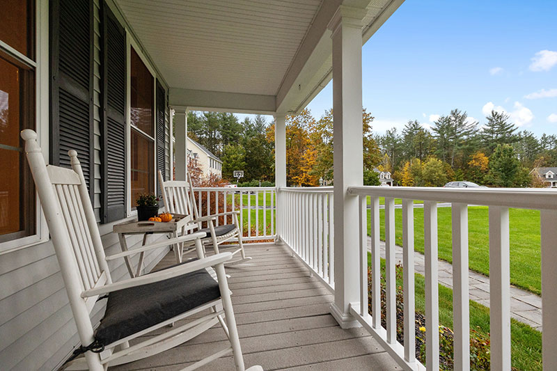 Front Porch Installation – Mares & Dow Construction & Skylights